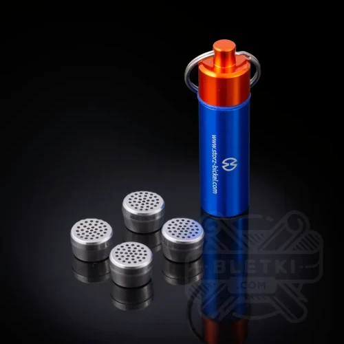 Dozownik kapsułek breloczek Capsule Caddy Storz & Bickel + 4 kapsułki ...